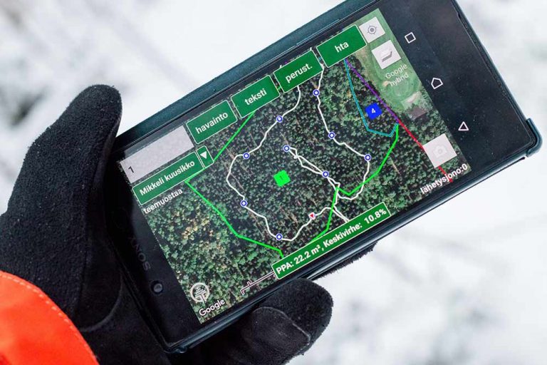 Forest inventory system - Trestima Oy