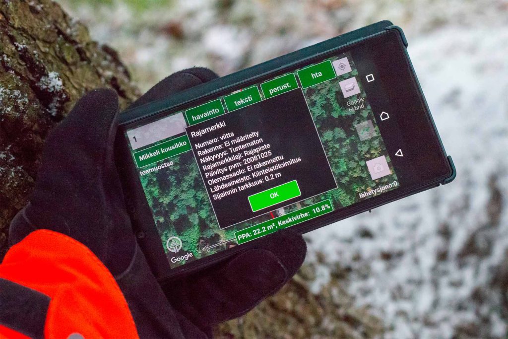 Forest inventory system - Trestima Oy